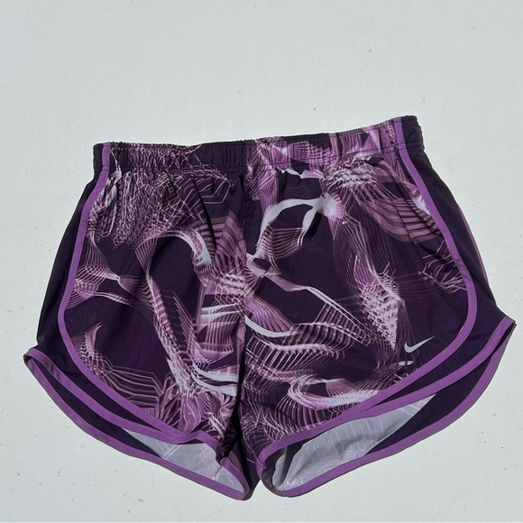 Nike | Shorts | Nike Purple Wave Print Athletic Shorts | Poshmark